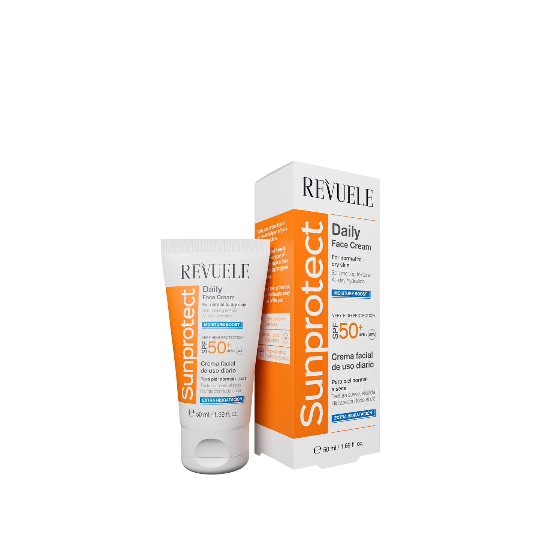 Revuele Sunprotect Daily Face Cream Moisture Boost Spf 50+ 50 ml| Skin ...