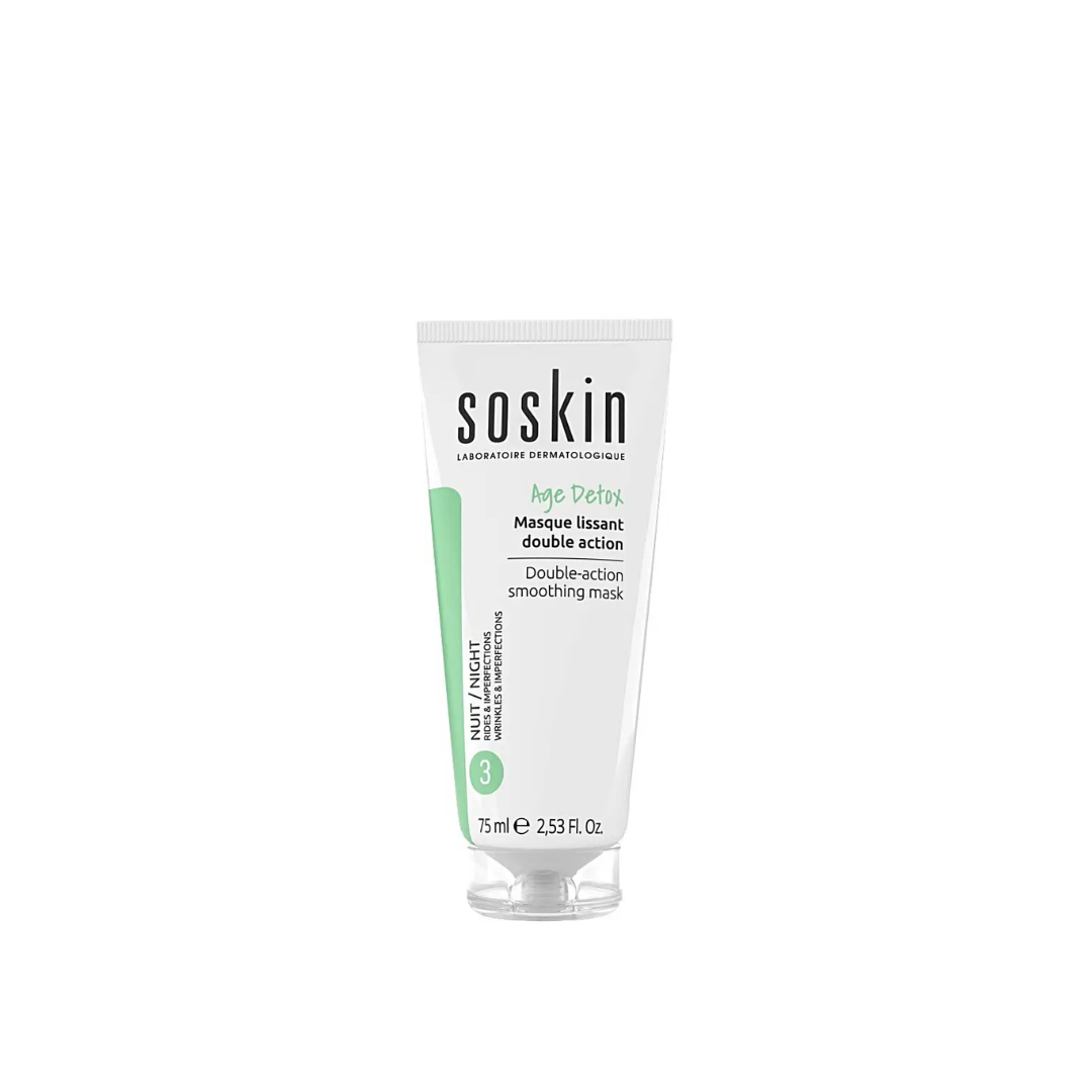 Soskin Age Detox Smoothing Mask Double Action 75ml | feel22 | – int ...